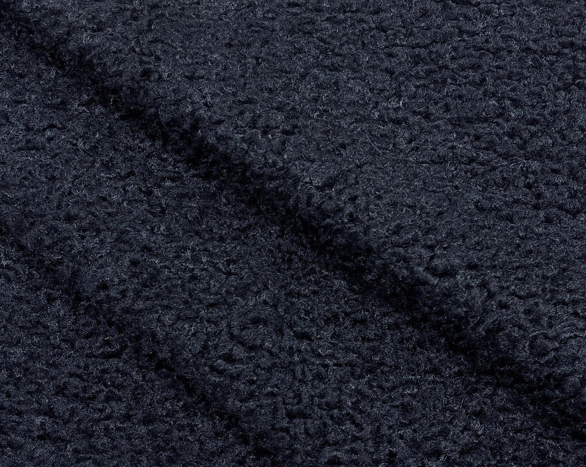 Black Boucle-black Boucle Fabric-boucle - Etsy