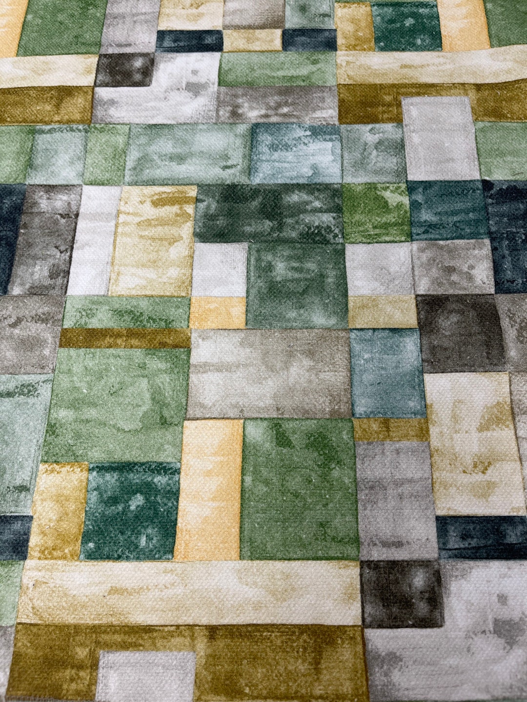 Geometric Print Fabric-upholstery Fabric-upholstery-contemporary Fabric ...