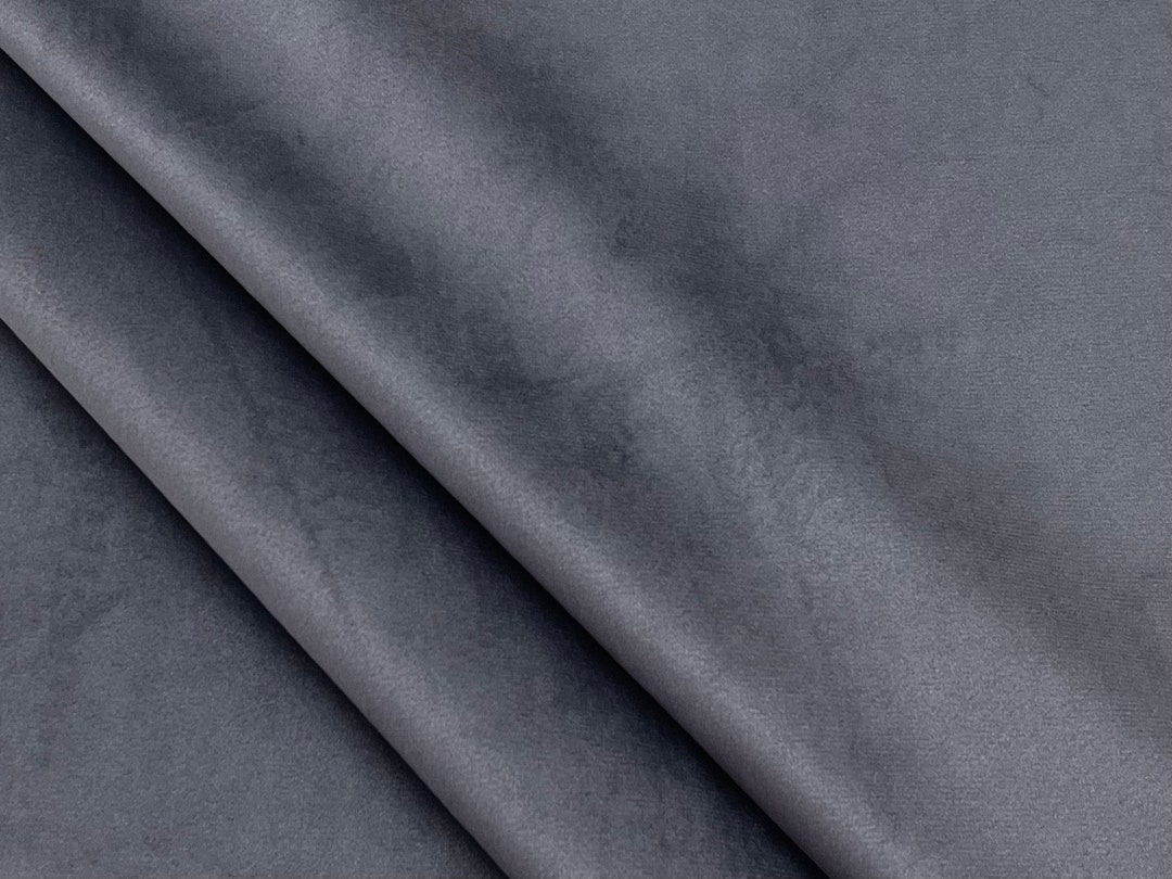 Wide Velvet Upholstery Fabric-charcoal Velvet Fabric-upholstery Fabric ...