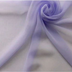 Poly Chiffon Fabric by the Yard-polyester Chiffon Fabric-to View the ...