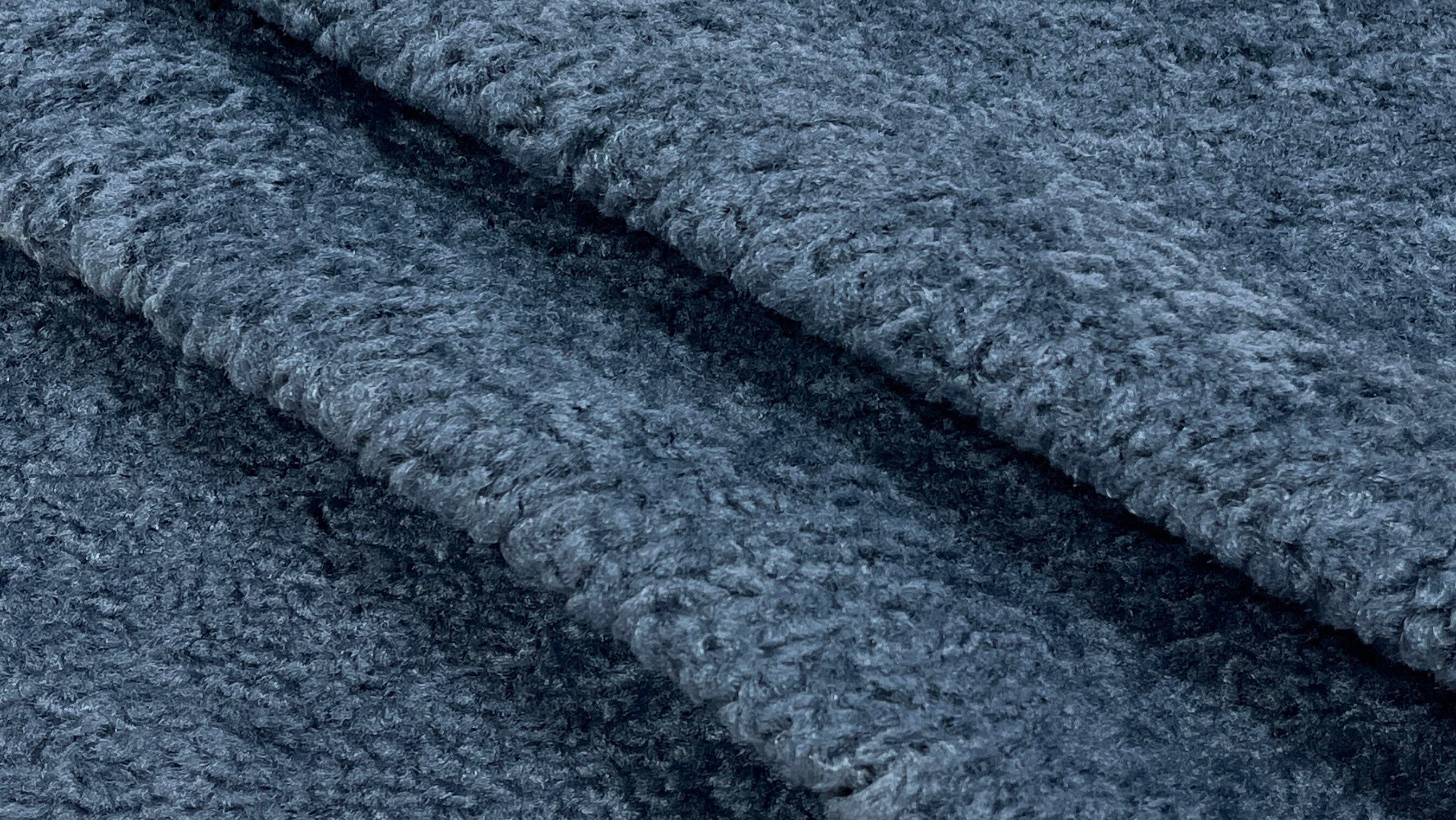 Slate Boucle-gray Boucle Fabric-boucle - Etsy