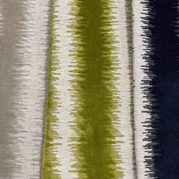 Velvet Stripe Fabric - Etsy