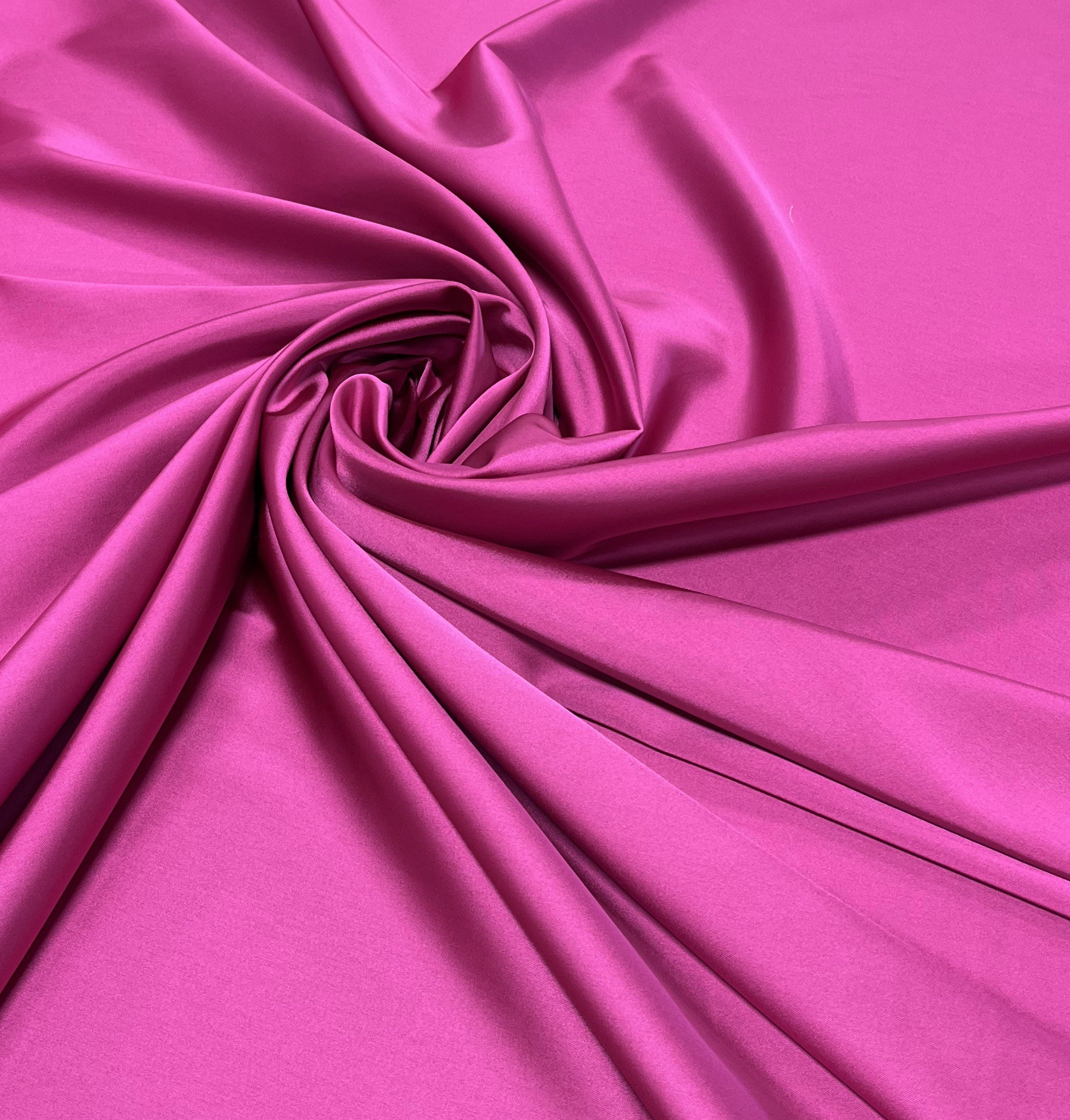 Stretch Satin-magenta Satin Fabric-magenta Stretch - Etsy