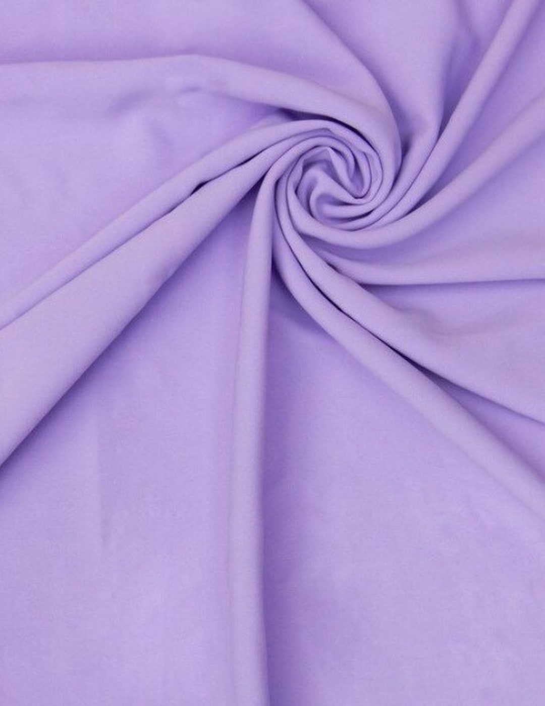 Lilac Crepe Fabric-Crepe Fabric-Poly Crepe-Bridal - Etsy België