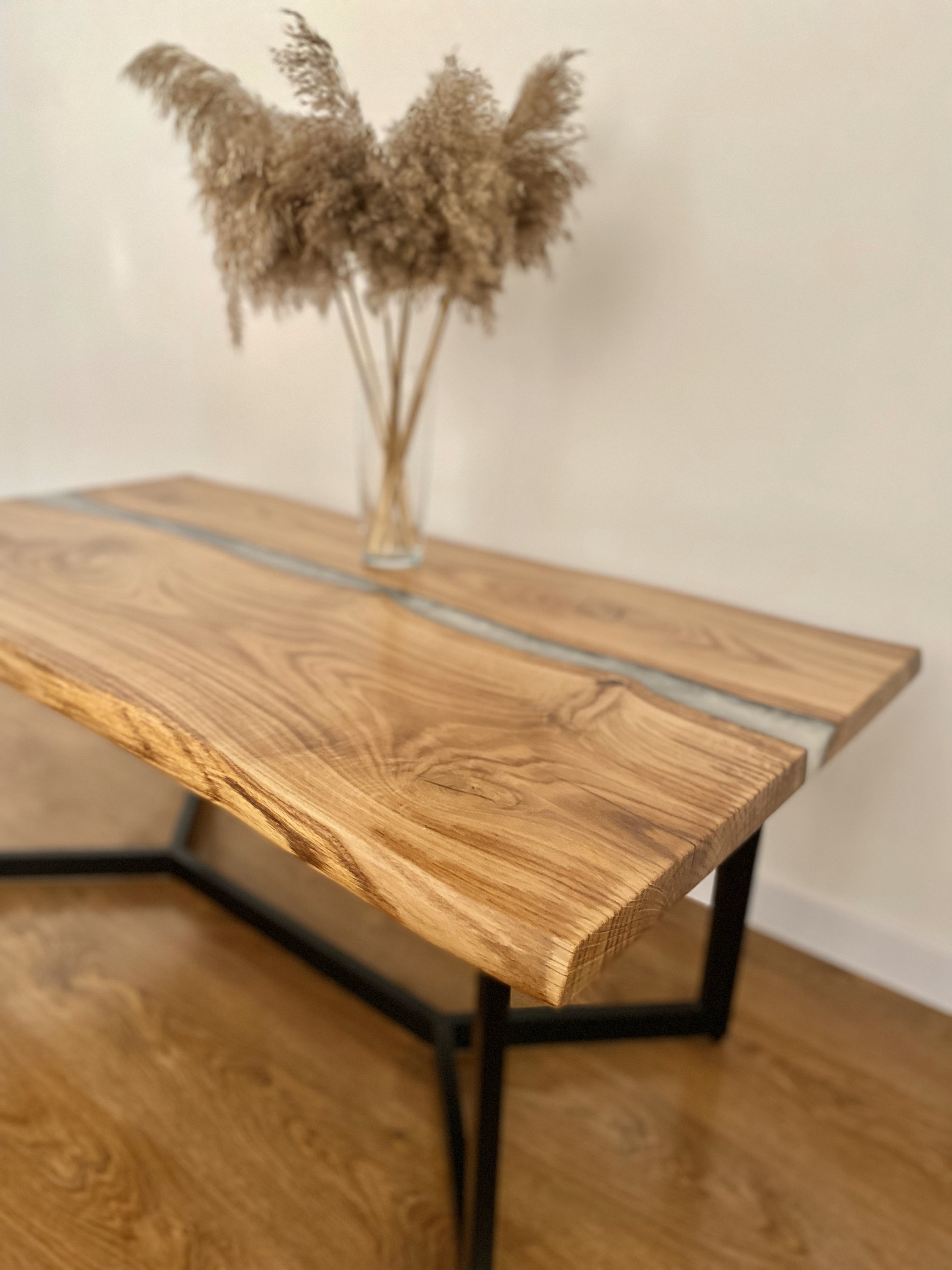 Oak Table Top, Custom Wood Desk Table Top, Outdoor Resin Table Top ...
