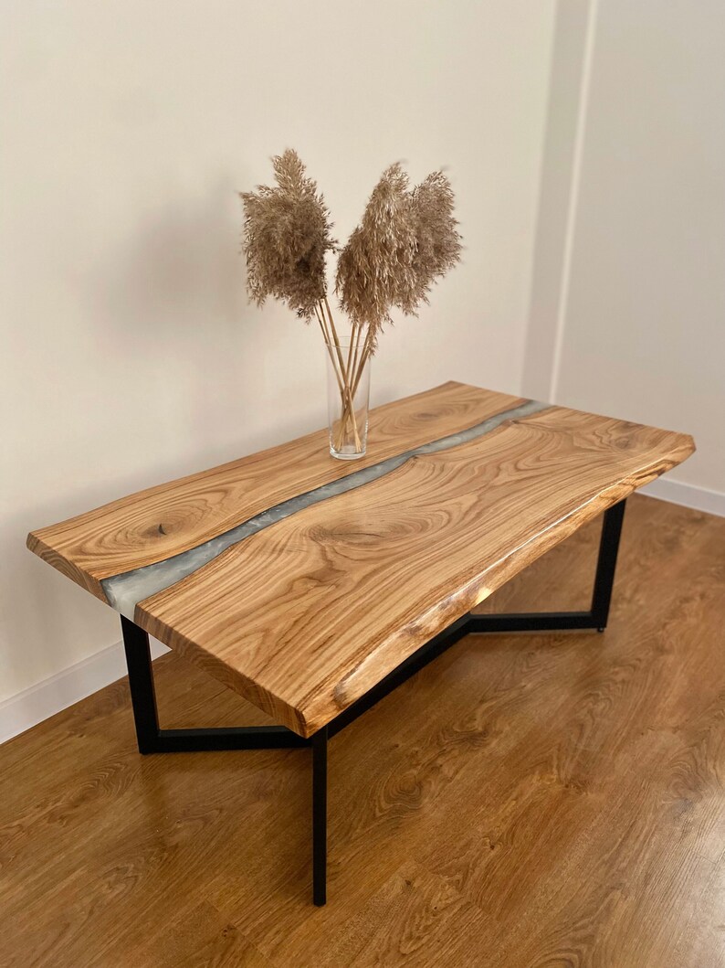 Oak Table Top, Custom Wood Desk Table Top, Outdoor Resin Table Top ...
