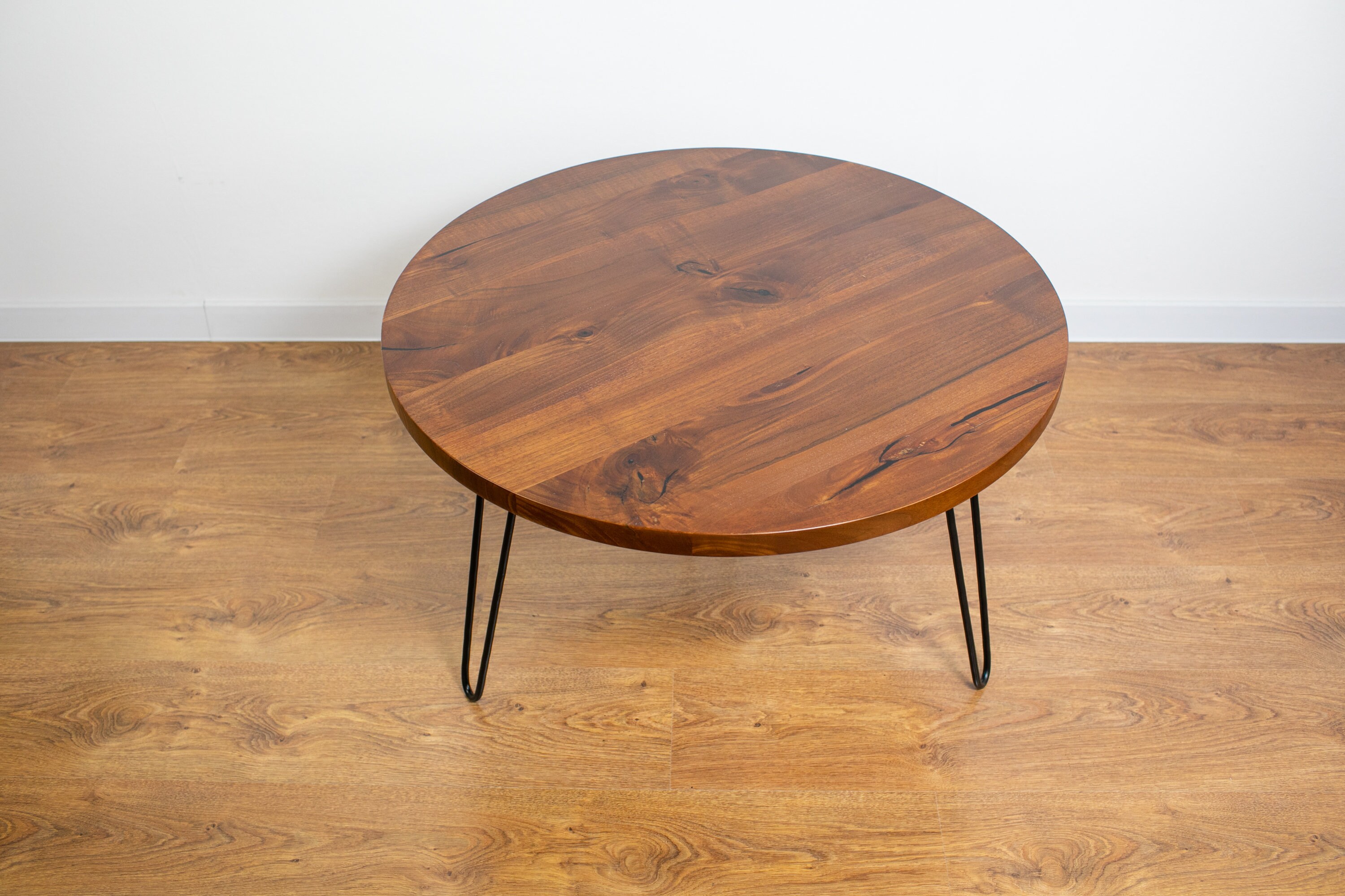 Solid Wood Walnut Table Top Dining Desk Table Top Round Wood - Etsy