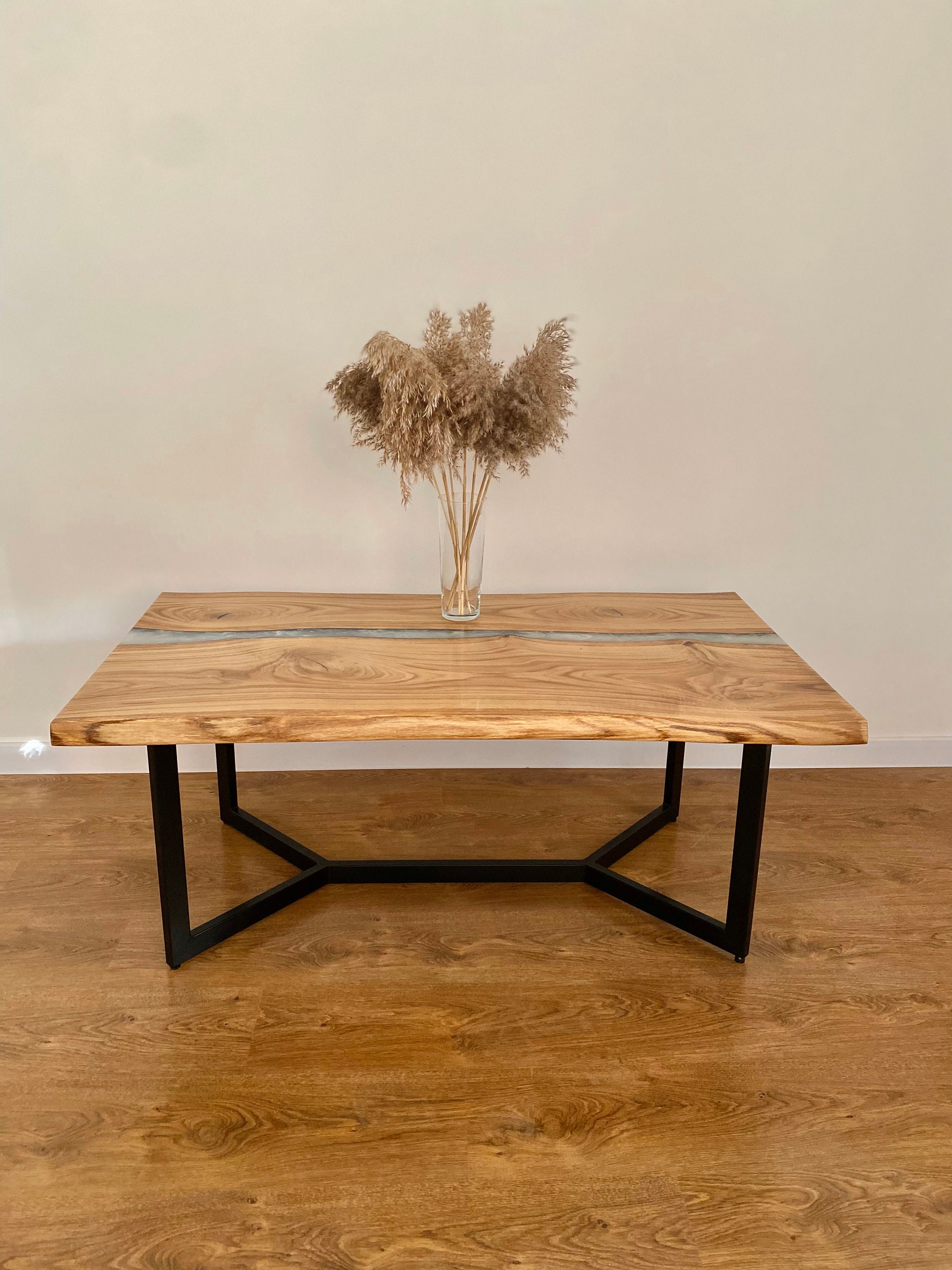 Oak Table Top, Custom Wood Desk Table Top, Outdoor Resin Table Top ...