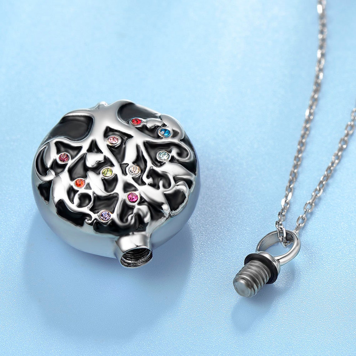 Memorial Ash Holder Tree of Life - Etsy