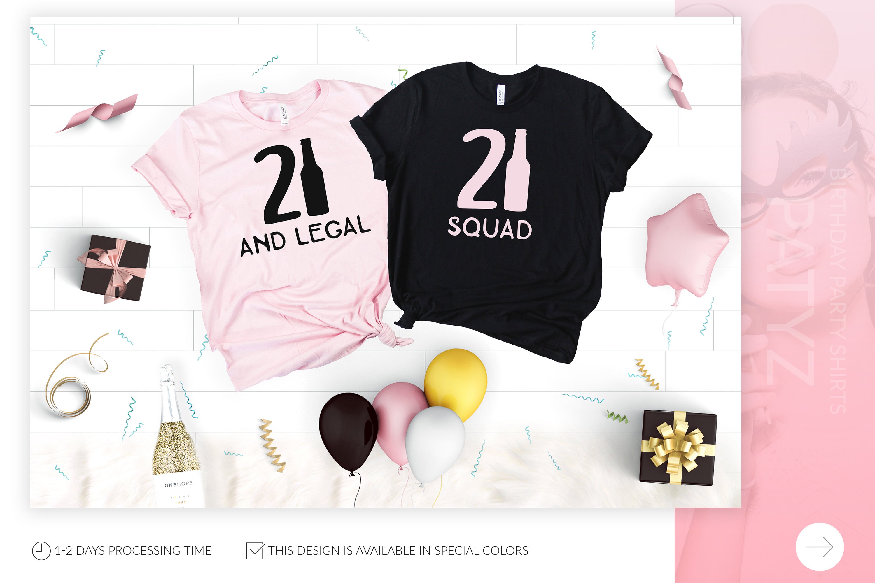 21st Birthday Shirt Birthday Party Shirts Birthday Girl - Etsy