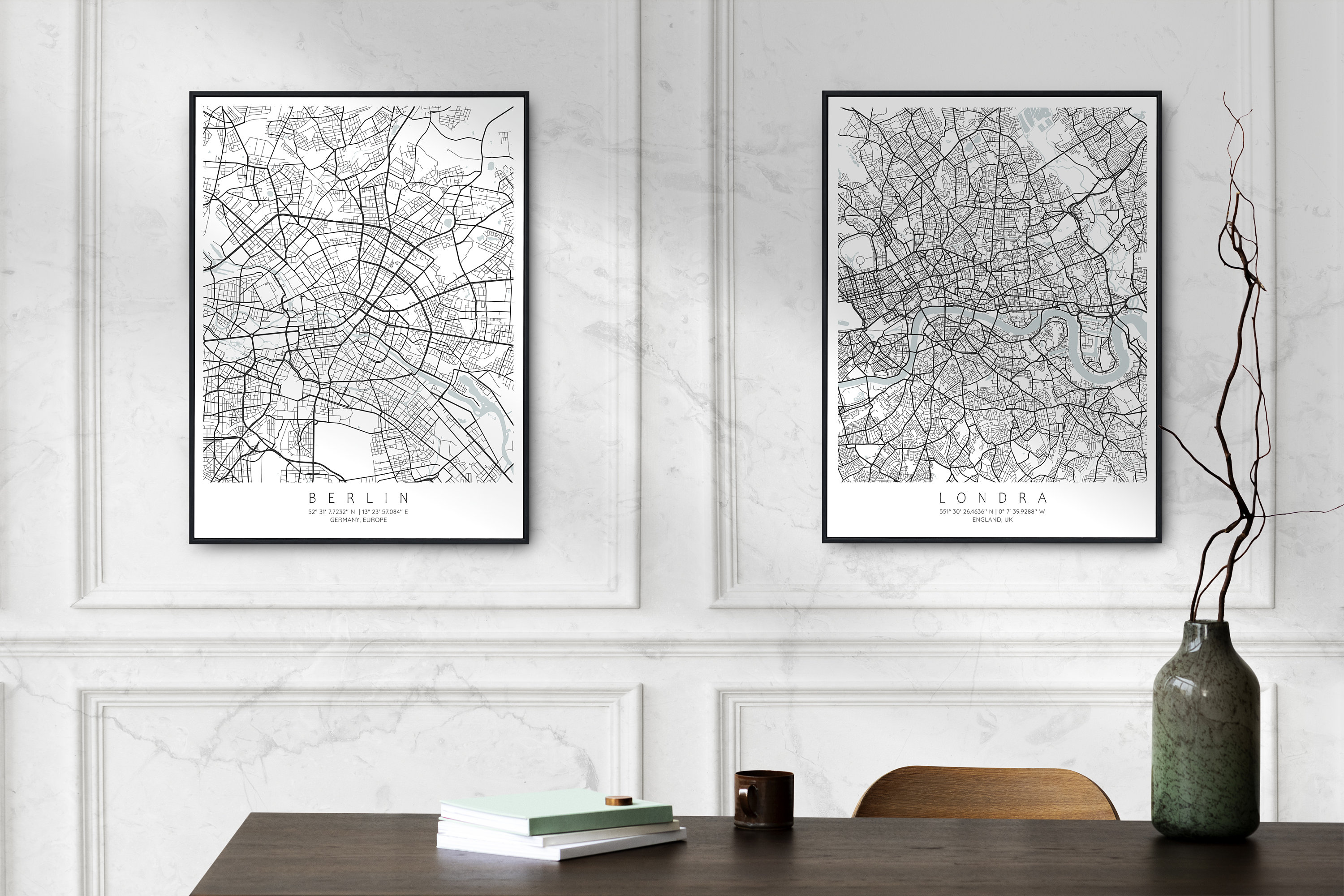 Custom City Map Digital Download, Printable Map, Instant Download ...