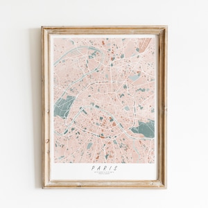 Custom City Map | Digital Download, Printable Map, Instant Download ...