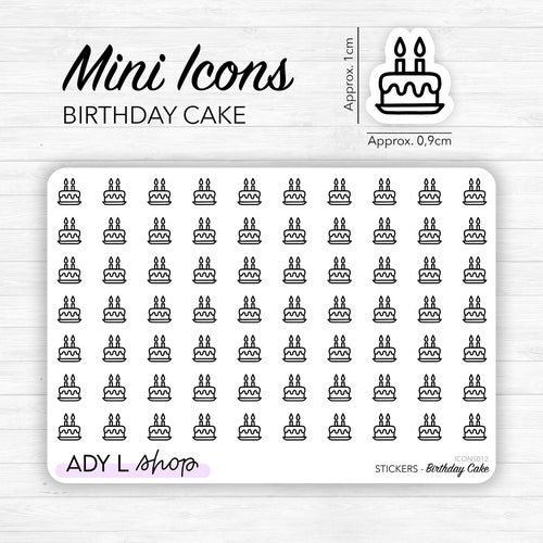 Printable Minimal Icons Emoji Stickers Functional Icon - Etsy