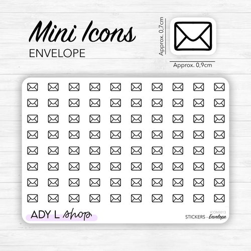Printable Minimal Icons Emoji Stickers Functional Icon - Etsy
