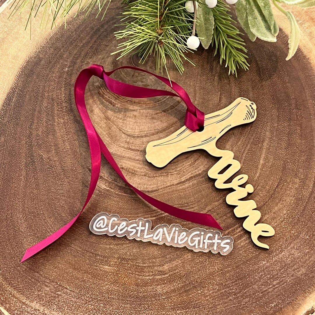 Wine Cork Screw Ornament - Holiday - Ornament for Your Tree or Wine ...