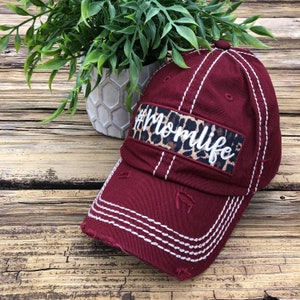 MOM LIFE Leopard Women's Baseball Cap or Hat ~ Several Colors! Great ...