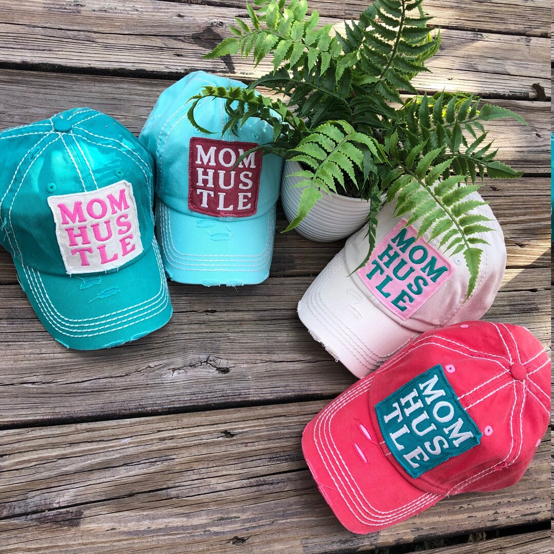 MOM HUSTLE Women's Baseball Cap or Hat Several Colors Great Gift Mom ...