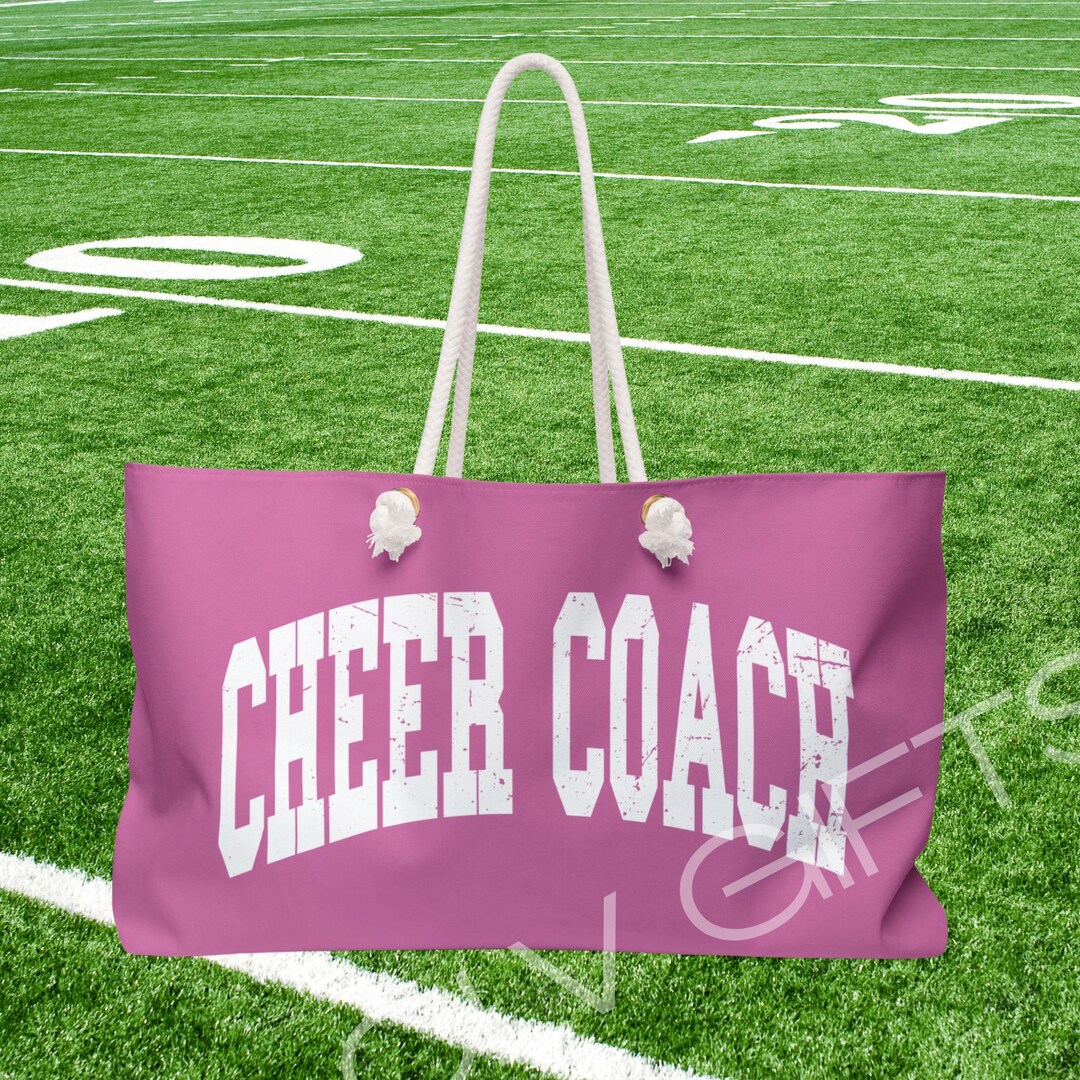 Cheer Coach Weekender Bag, Travel Tote, Gym Bag, Gift for Cheer Coaches ...