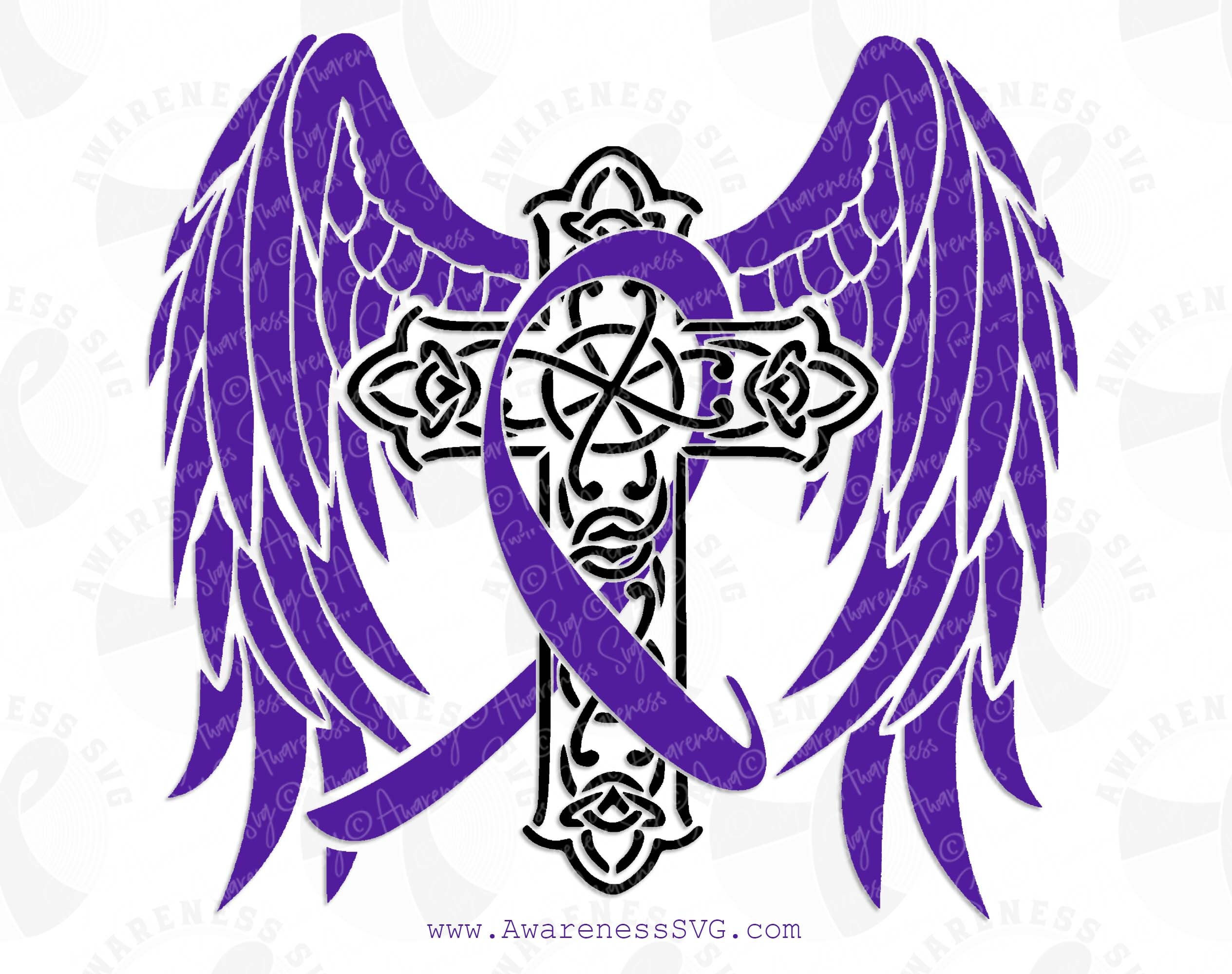 Fibromyalgia Svg Lupus Fighter Svg Alzheimers Awareness Svg Crohns ...