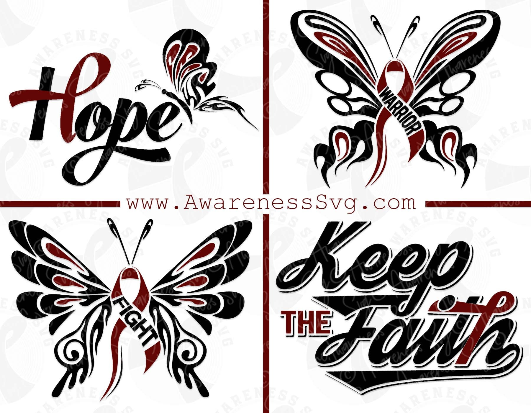 Oral Cancer Ribbon Clip Art