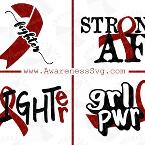 Amyloidosis, Meningitis Survivor, Migraine Warrior Svg, Head and Neck ...