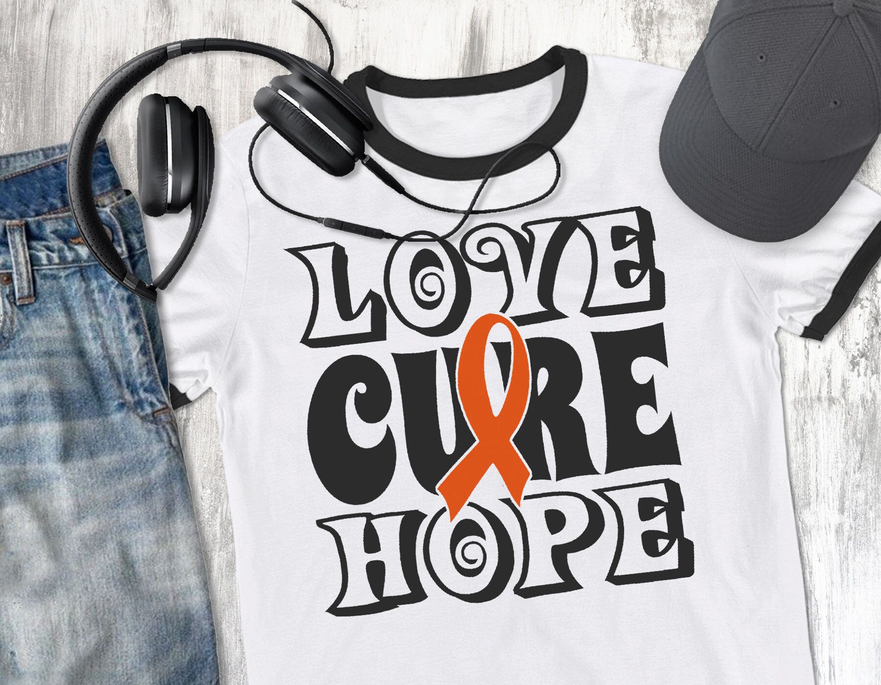 Leukemia Svg Multiple Sclerosis Rsd Awareness Svg File Adhd Etsy