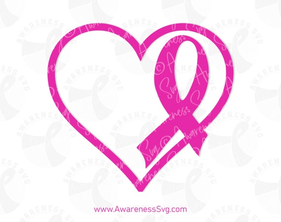Breast Cancer Heart Svg Breast Cancer Svg Png Butterfly Svg - Etsy