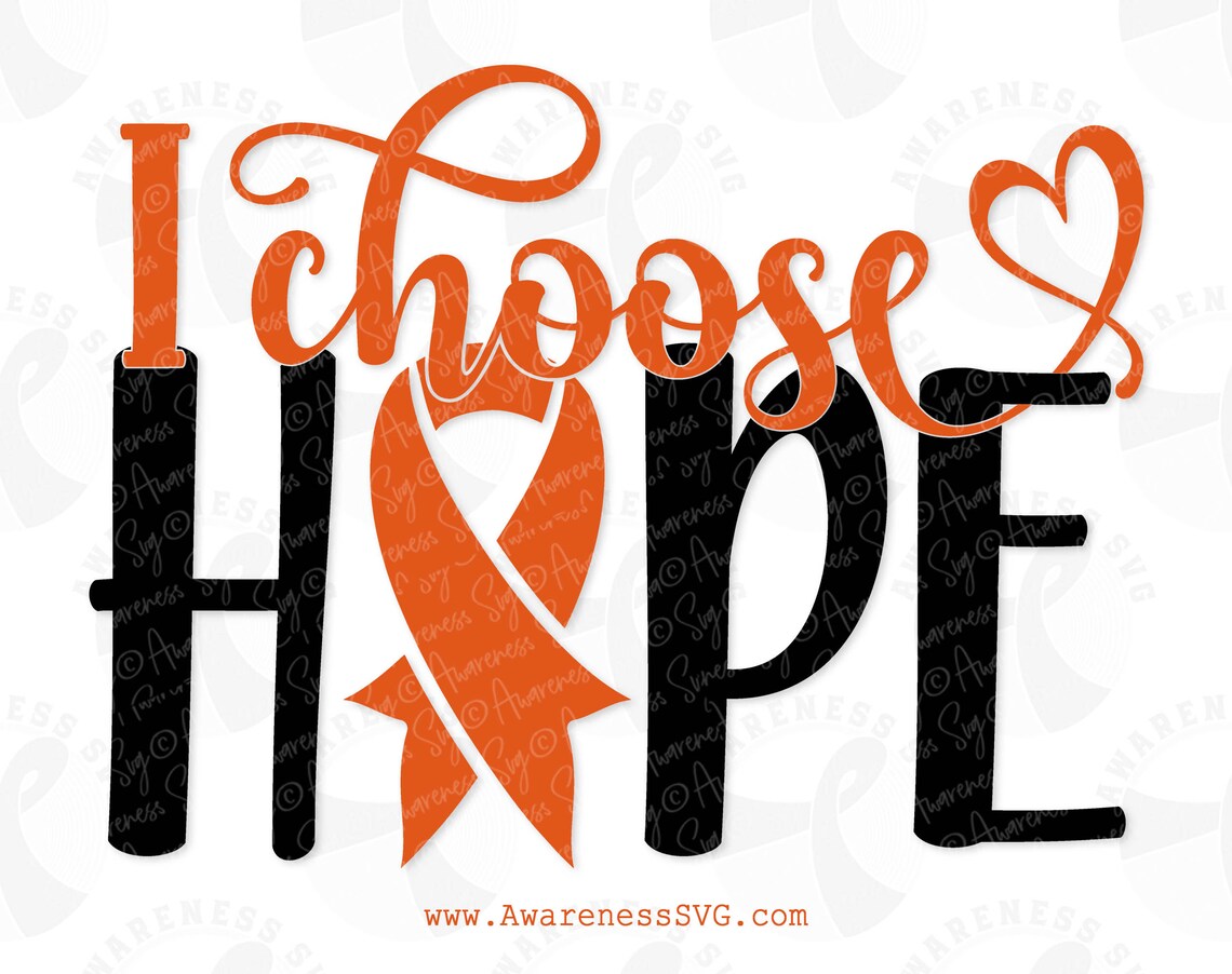 Leukemia Svg Multiple Sclerosis Rsd Awareness Svg File Adhd Etsy