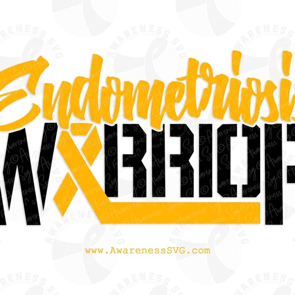 Endometriosis Warrior Svg - Etsy