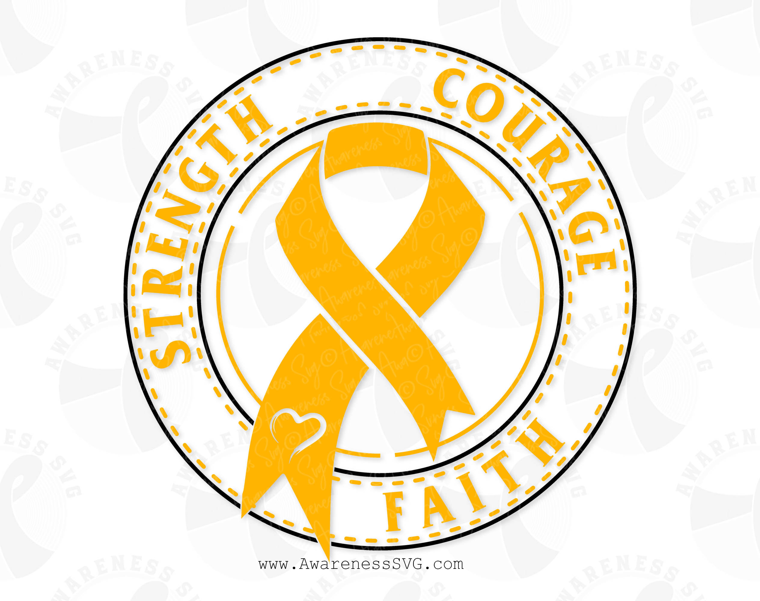 Childhood Cancer Ribbon