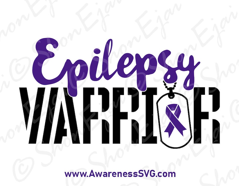 Epilepsy Epilepsy Svg Purple Cancer Svg Cancer Ribbon Svg Etsy