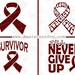 Amyloidosis, Meningitis Survivor, Migraine Warrior Svg, Head and Neck ...