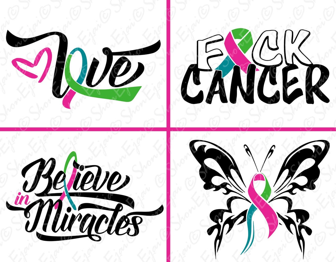 Metastatic Breast Cancer Ribbon Svg Png Breast Cancer | Etsy
