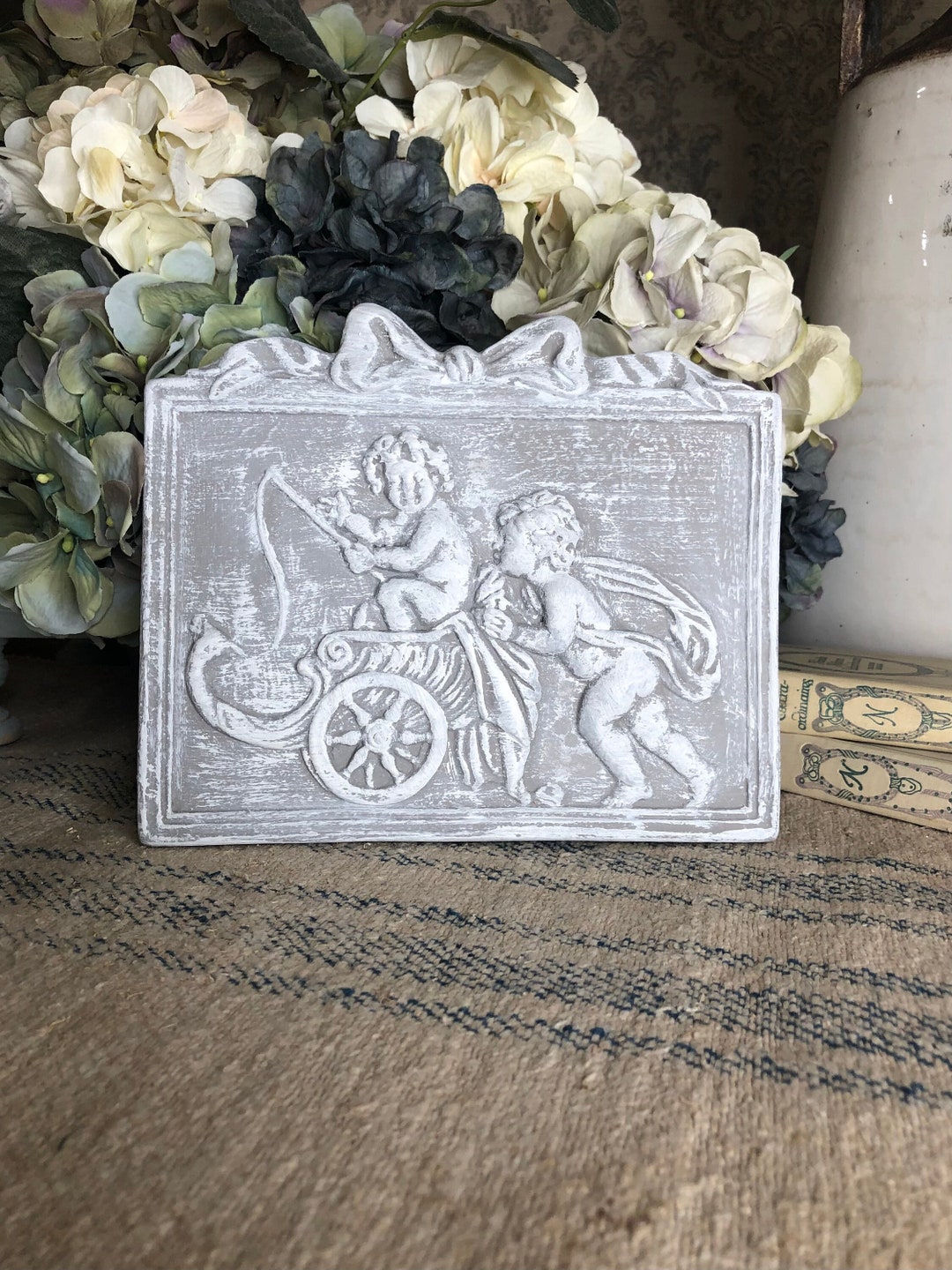 Vintage Italian Cherubs Wall Plaque / Intrada Italy - Etsy