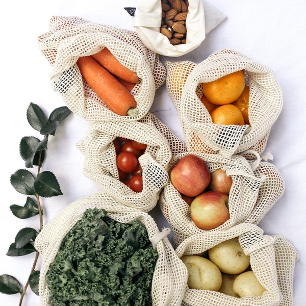 Reusable Produce Bags - Etsy Australia