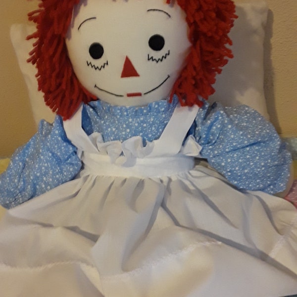 Raggedy Ann Doll - Etsy