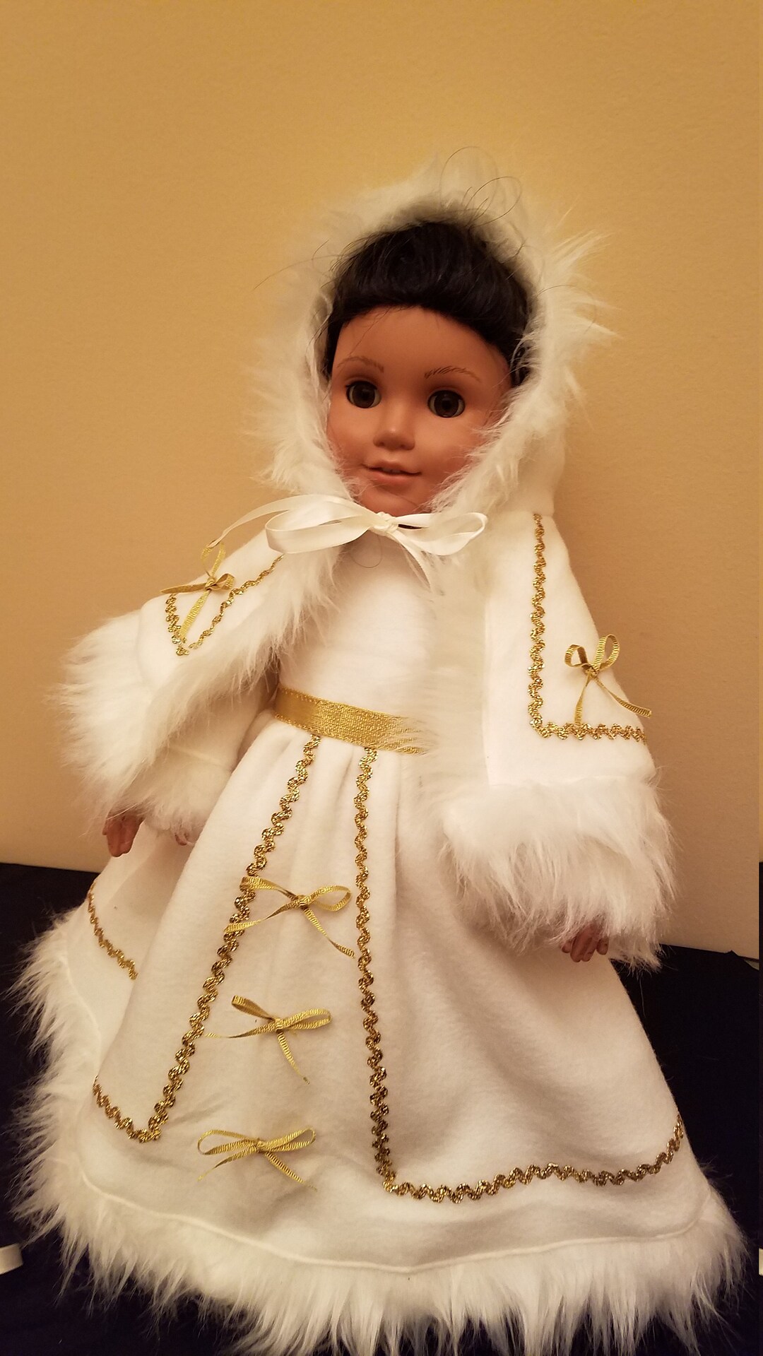 18 Inch Doll,snow Angel (costume Only) as in Nutcracker Ballet,dress W ...