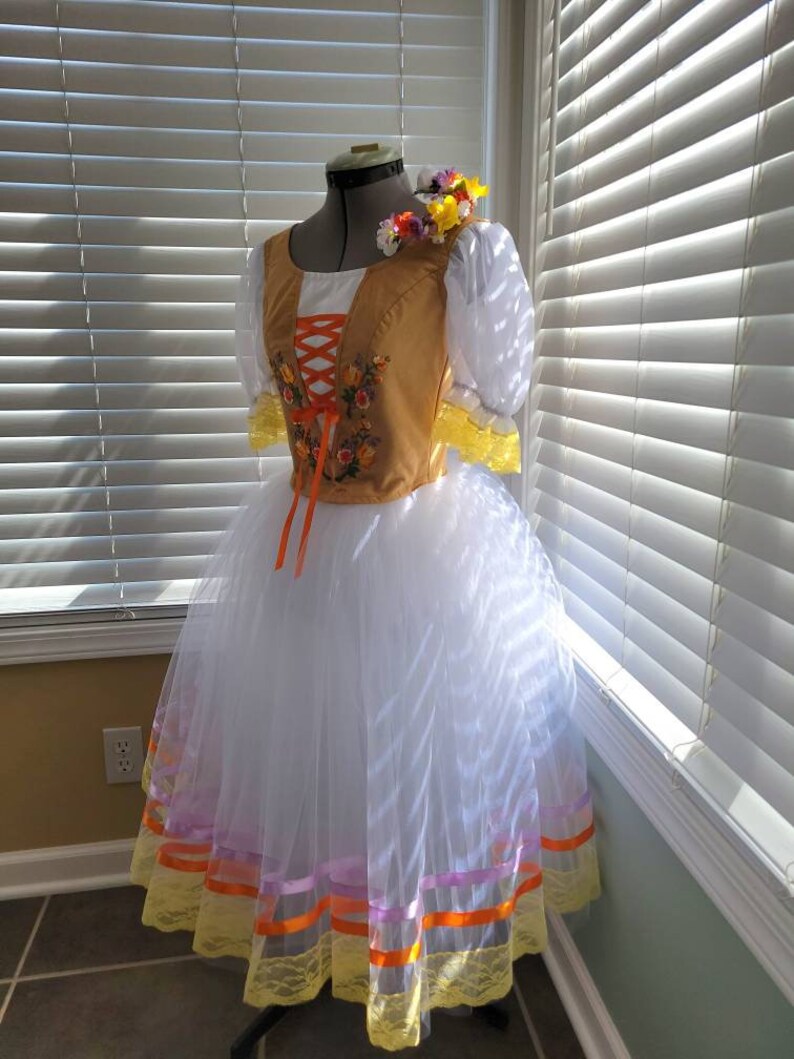 Peasant Ballet Costume for Performance/competition. Adjustable - Etsy
