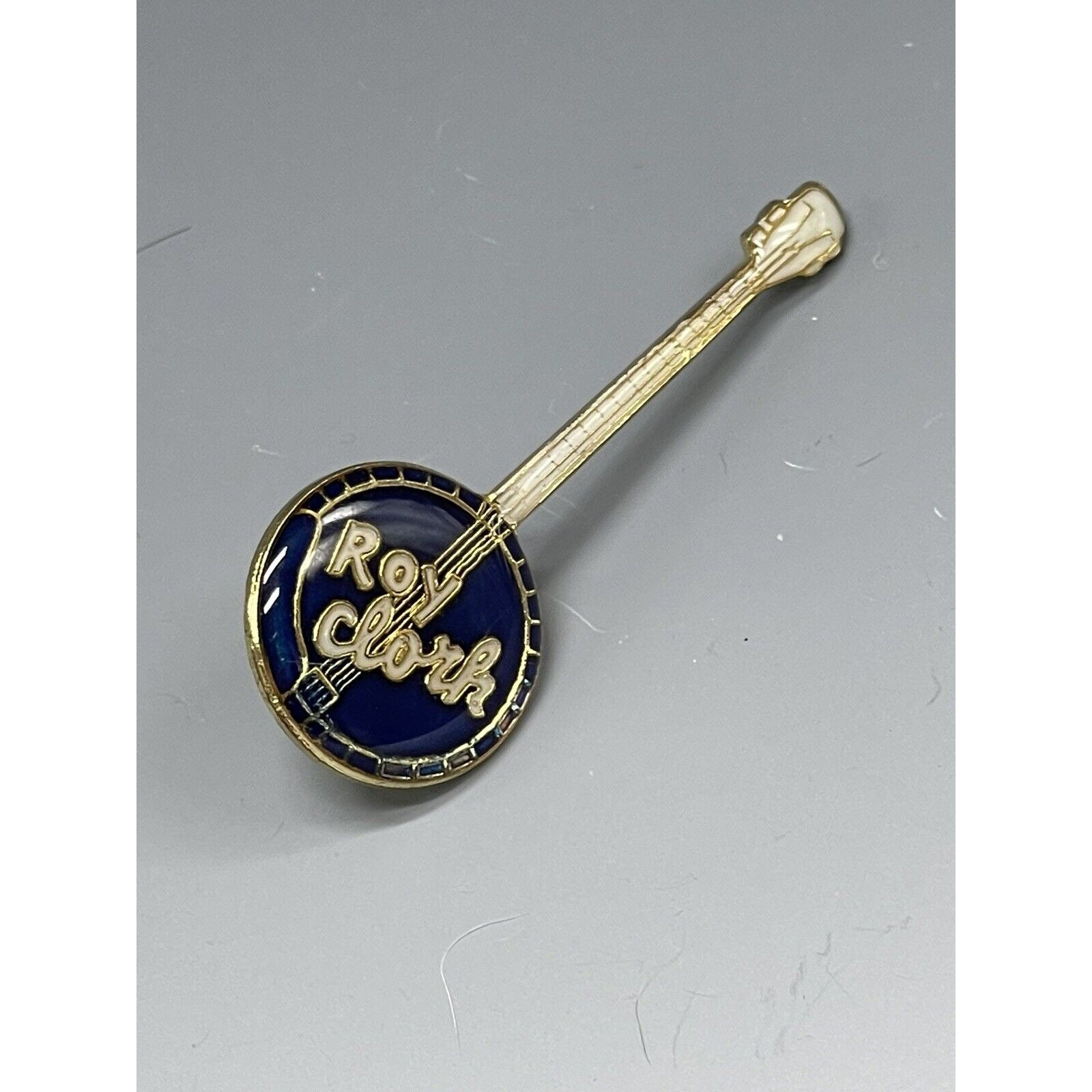Vintage 1980's Roy Clark Lapel Pin Banjo Collectible - Etsy