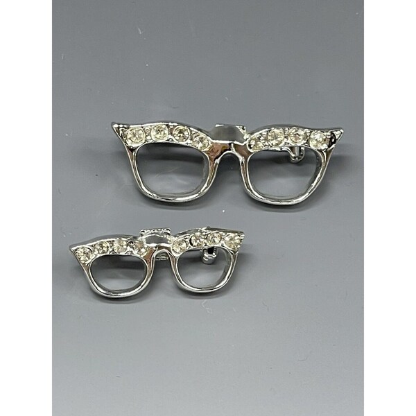 Eyeglasses Brooch Etsy