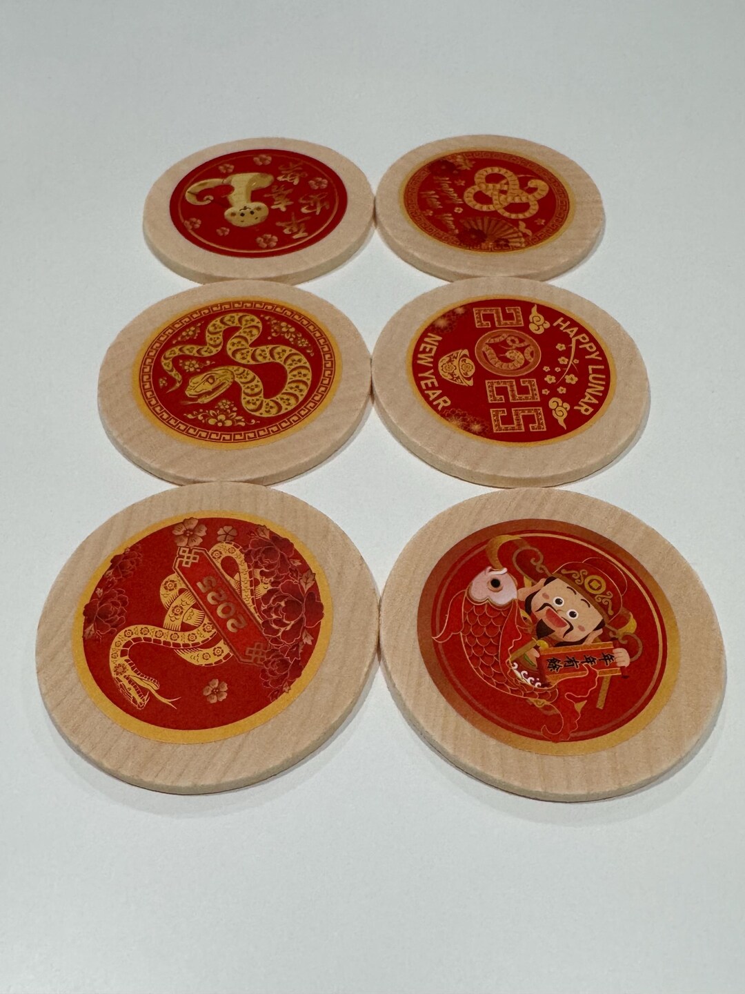 Lunar New Year Memory Game: Snake 2025, Montessori Sensory Bin - Etsy