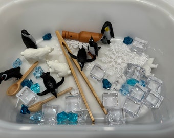 Winter Sensory Bin Arctic Sensory Bin Winter Wonderland Sensory Bin ...