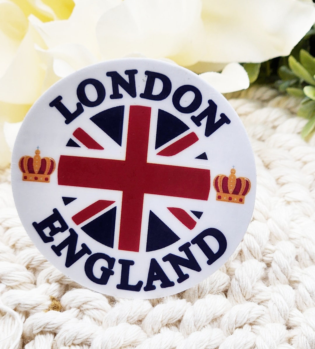 London England Sticker, London Stickers, Britain Laptop Sticker, London ...
