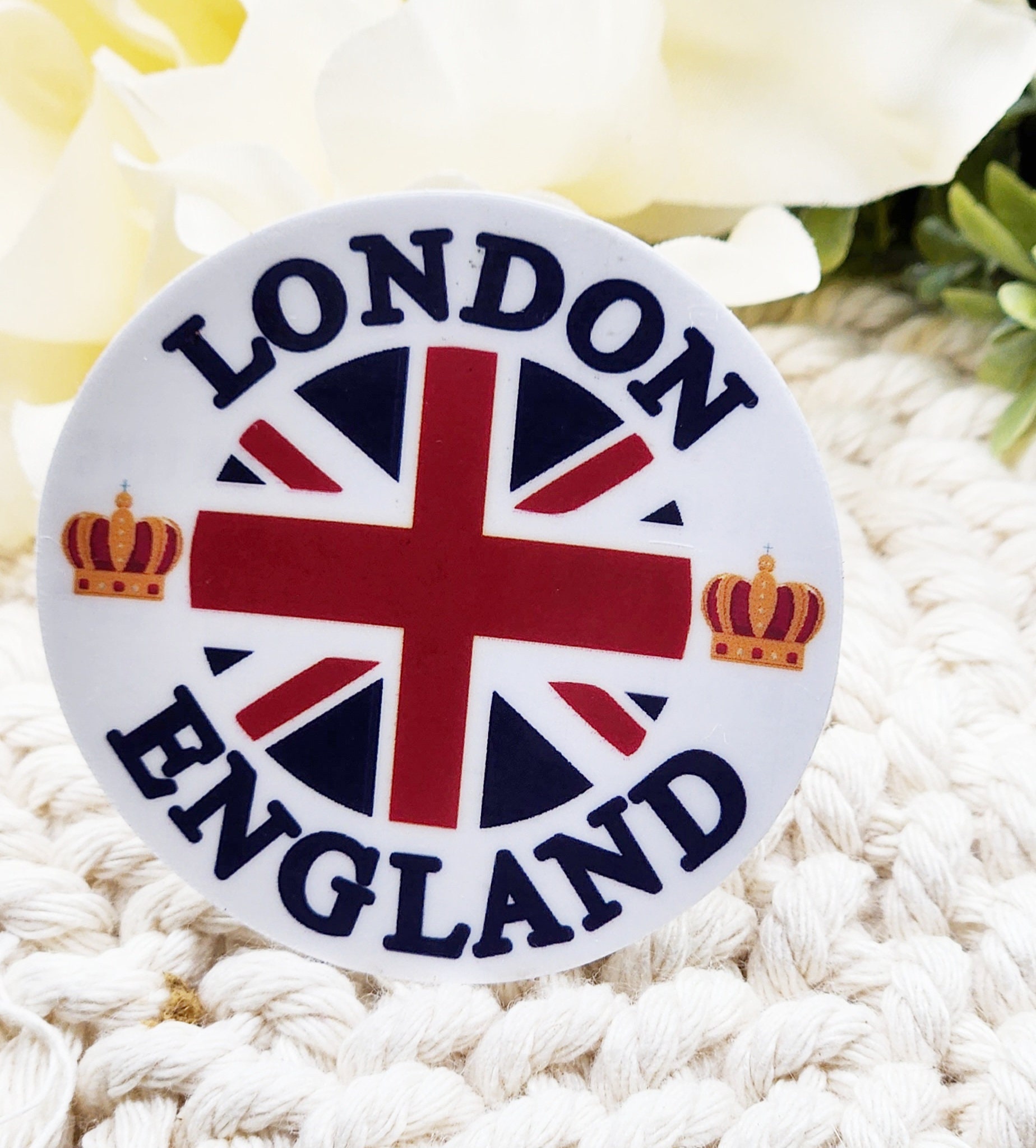 London England Sticker, London Stickers, Britain Laptop Sticker, London ...