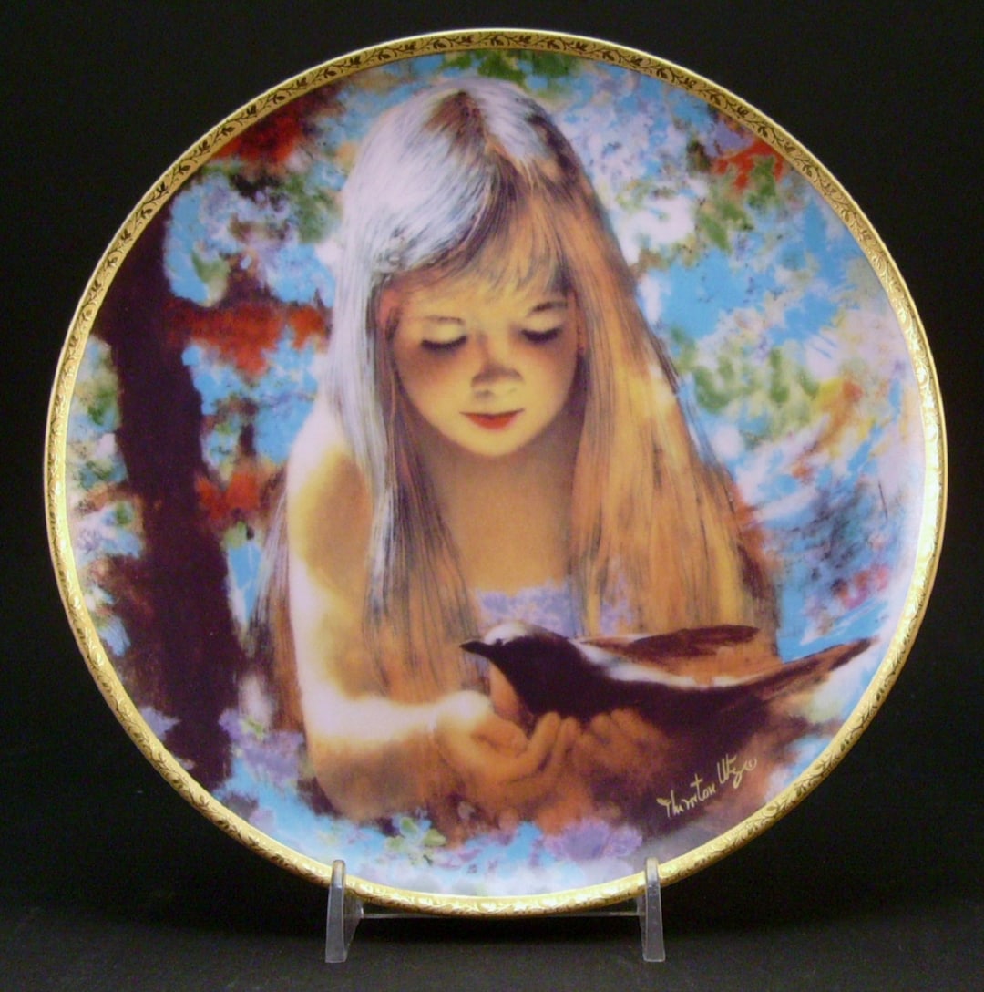 1988 dawn a Hamilton Collection Collectors Plate - Etsy
