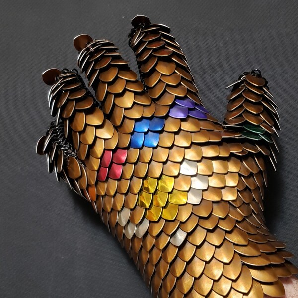 Dragon Scale Mail Sleeves - Etsy