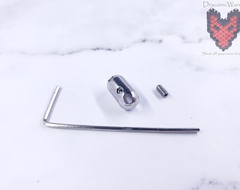 New Stainless Steel Hex Lock Locking Clasp for Day Collars 5.6mm X 5 ...