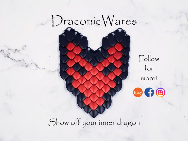 Transgender (masc) Pride Dragon Scale Pendant - Premium Anodized ...