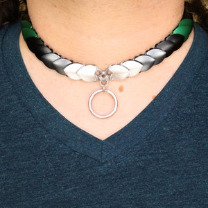 Alloromantic Pride Dragon Scale Choker Premium Anodized Aluminum - Etsy