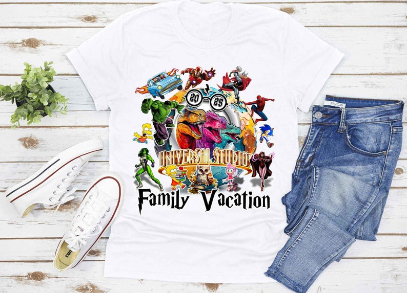 2026 Custom Universal Family Matching Shirt, Universal Family Vacation ...